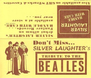 More Memorabilia – Silver Laughter Table Tents – THE SILVERS