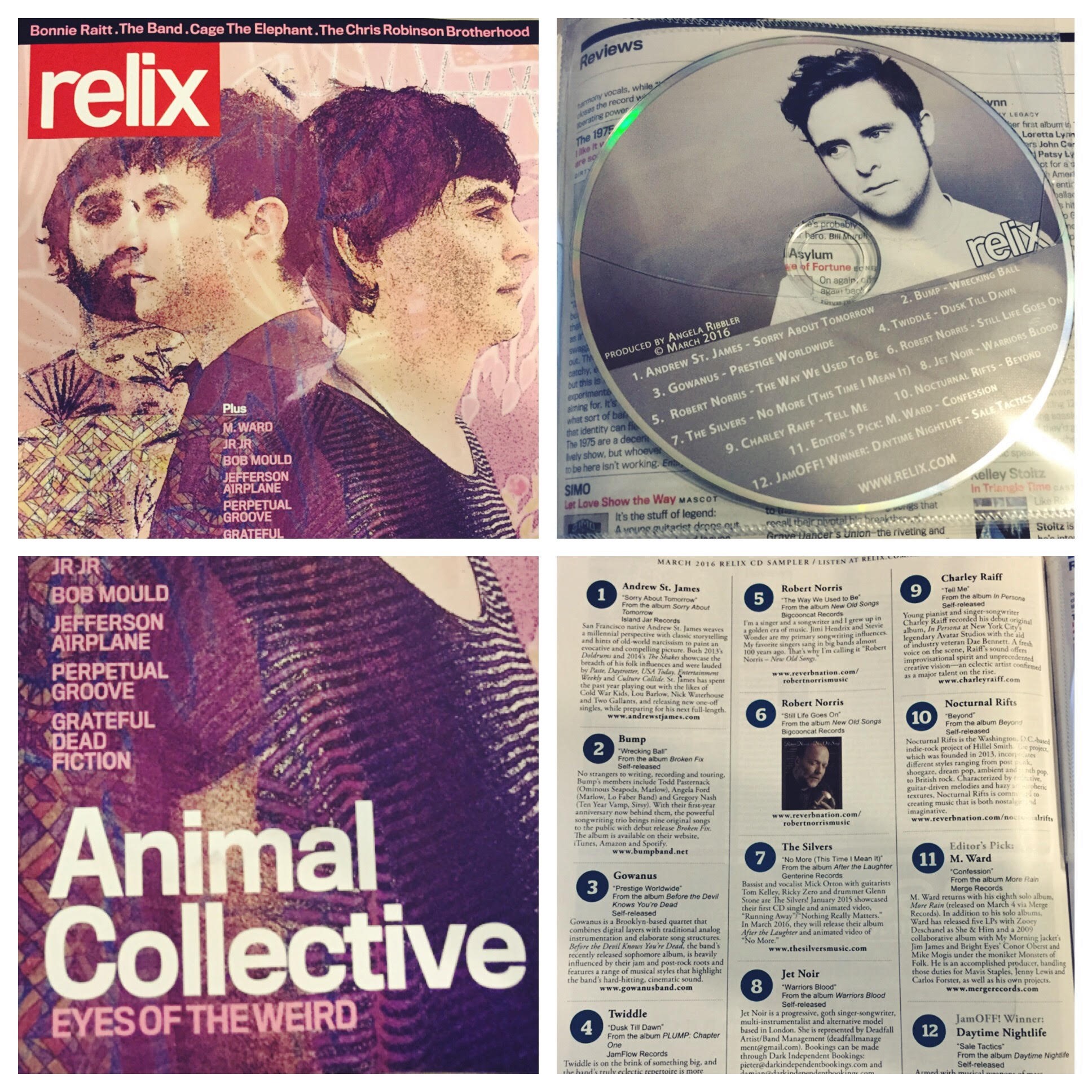 RELIX Magazine Ready to Ship Magazine Promoting NEW VIDEO by The ...